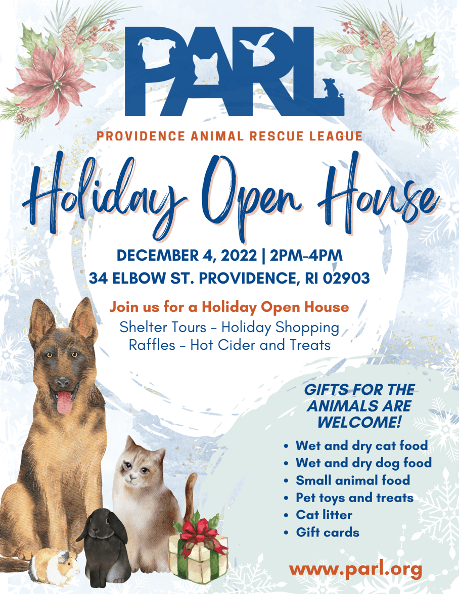 Events | Providence Animal Rescue League | Rhode Island