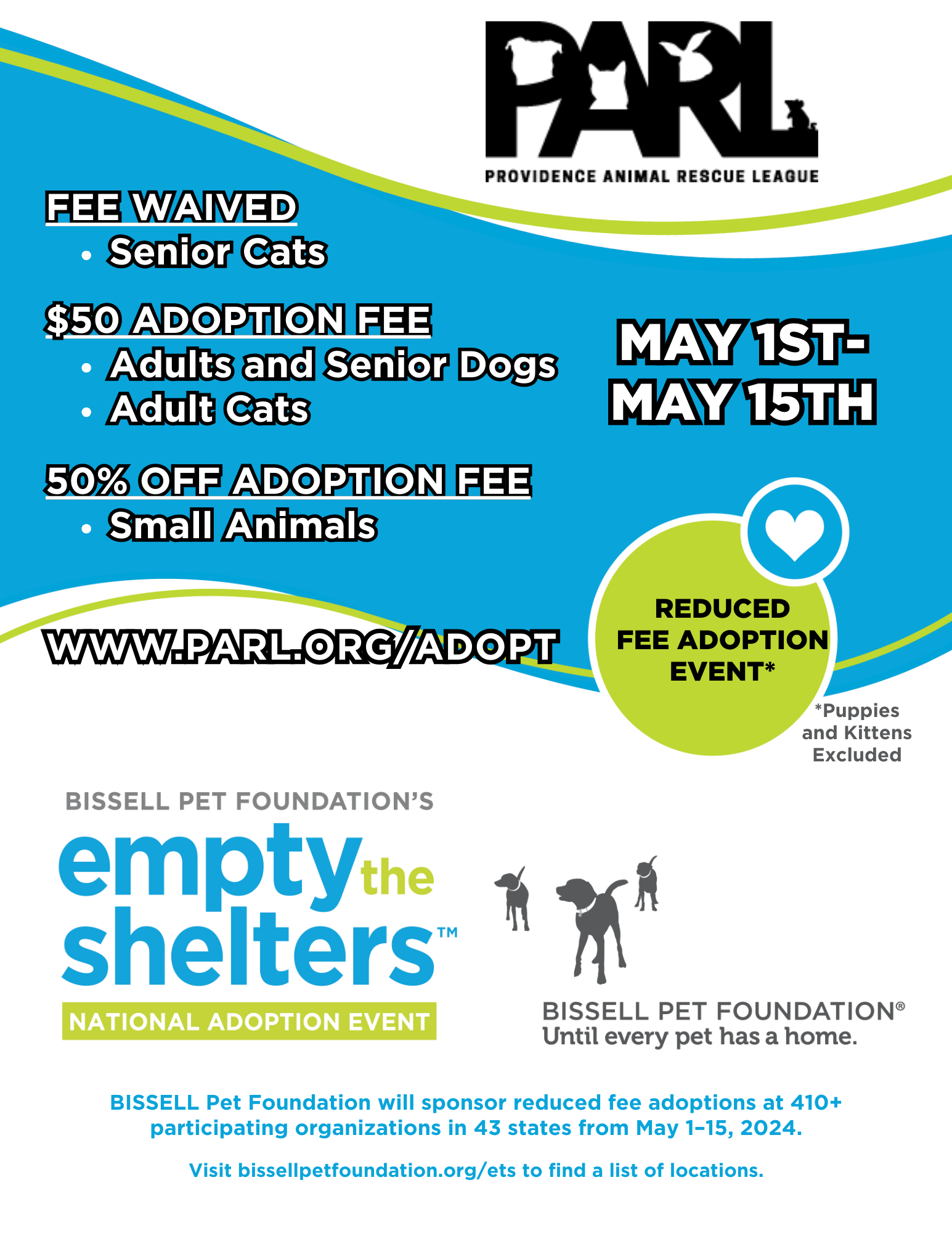 Adoption Program | Providence Animal Rescue League | Rhode Island